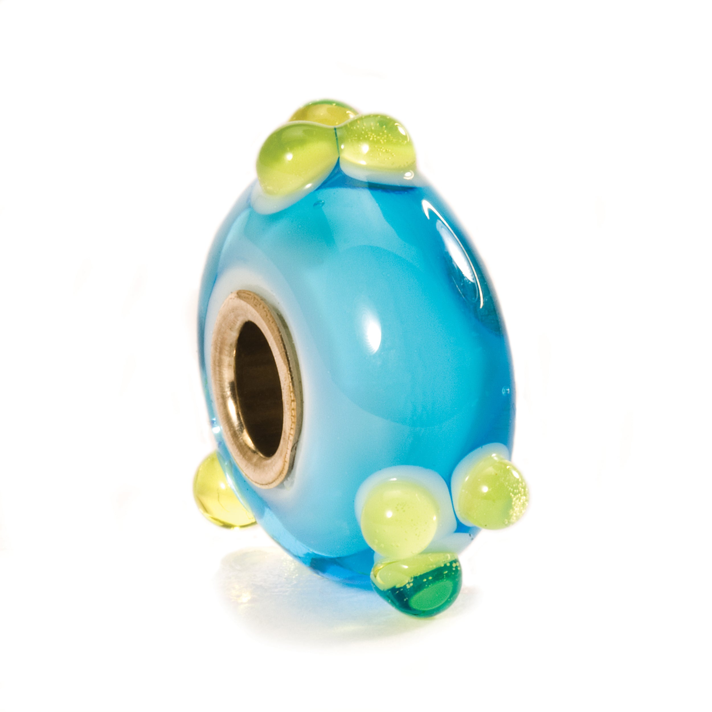 Turquoise/Green Spring Bud Bead | Trollbeads UK